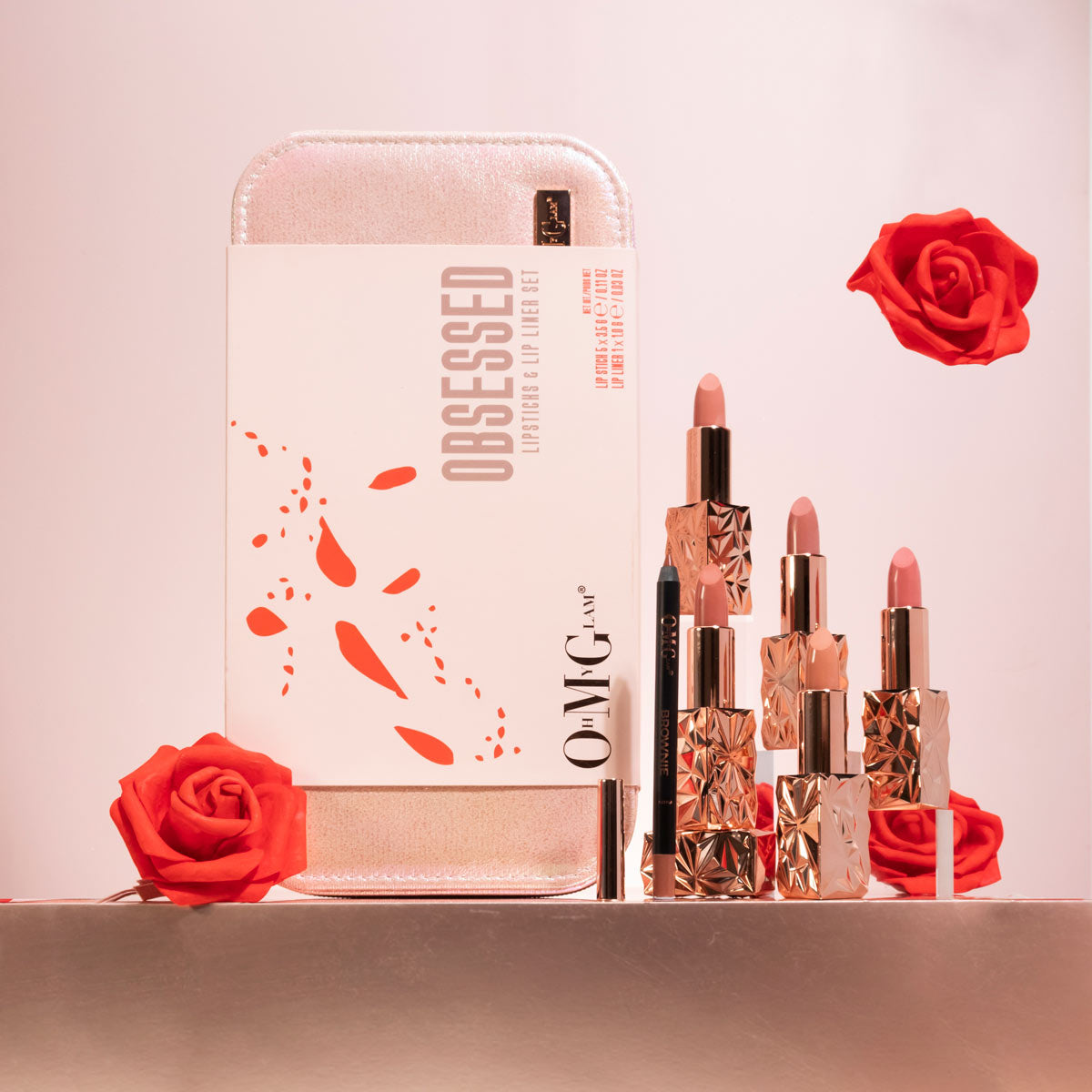 Obsessed Lipstick & Lip Liner Set – OH MY GLAM